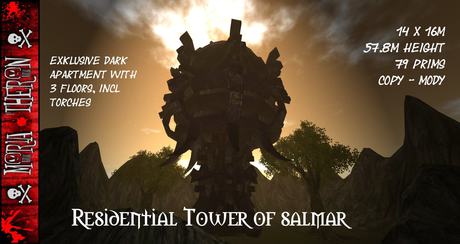 Second Life Marketplace - [ Moria’Theron ] Dark Residential Tower of ...