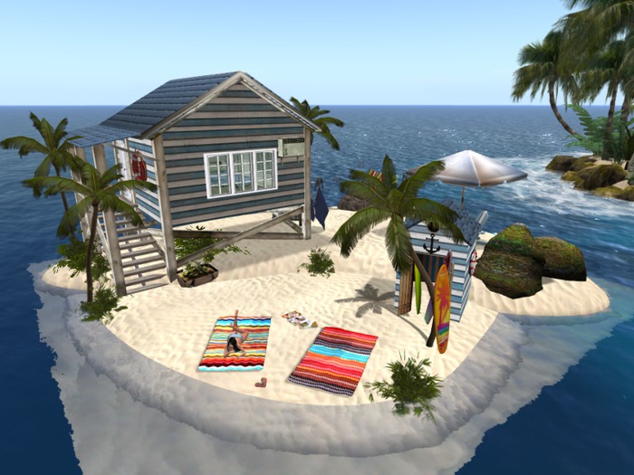 Second Life Marketplace - :::Your little piece of HEAVEN:::REZ box ...