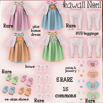 Second Life Marketplace - Spunky-Doodle Kawaii Nomi Cat Tights