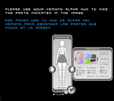 Second Life Marketplace - Candy Girl Sweet Dark Kemono Dress