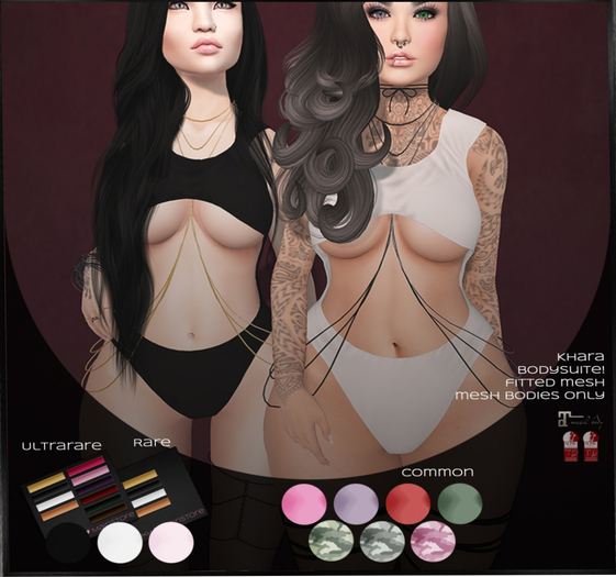 Second Life Marketplace - .:cheeky:. khara - Bodysuite! Green PHYSIQUE