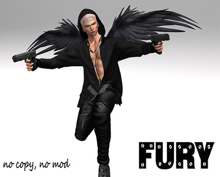 Second Life Marketplace - Fury (pose)