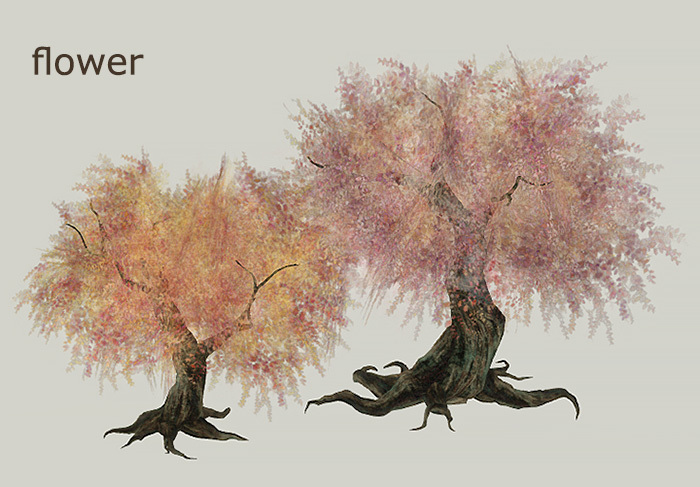 Second Life Marketplace - HPMD* Garden Tree04 - flower two colors