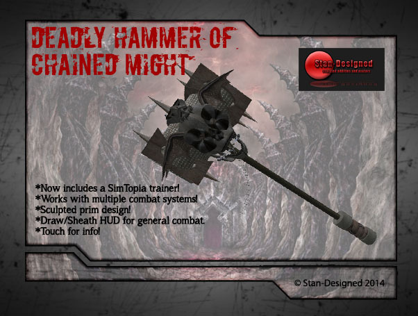 Second Life Marketplace - Deadly Hammer of Chained Might