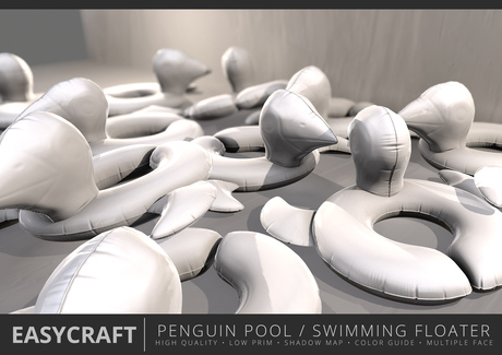 Second Life Marketplace - EASYCRAFT - Full Perm (PRIME) Penguin Floater