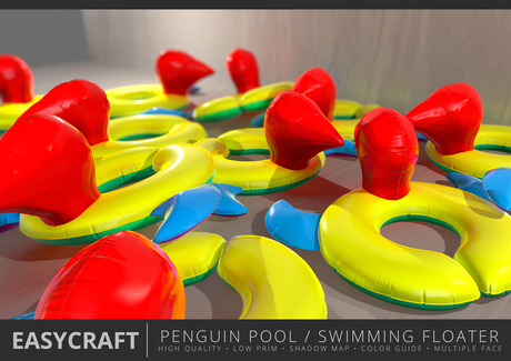 Second Life Marketplace - EASYCRAFT - Full Perm (PRIME) Penguin Floater