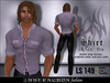 Second Life Marketplace - Immerschoen Man - Shirt Ryan (Vio)