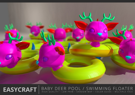 Second Life Marketplace - EASYCRAFT - Full Perm Baby Deer Floater