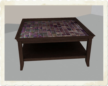 Second Life Marketplace - Serendipity Designs - Lodi Coffee Table