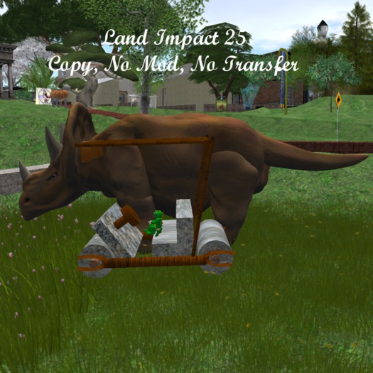 Second Life Marketplace - Caveman Car