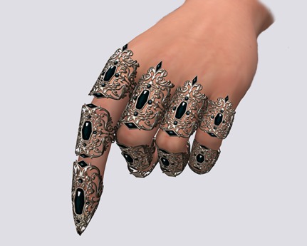 Second Life Marketplace - Slavia - Rings "Dragon Claws"