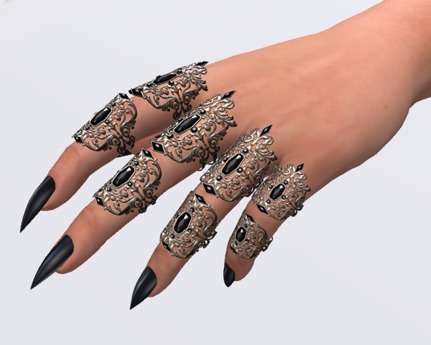 Second Life Marketplace - Slavia - Rings "Dragon Claws"