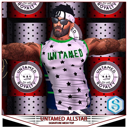 Second Life Marketplace - (U.R) Untamed Royalty All-stars B*G