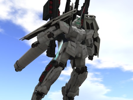 Second Life Marketplace - [RX-0] Unicorn Gundam/Banshee Full Armor Add-On