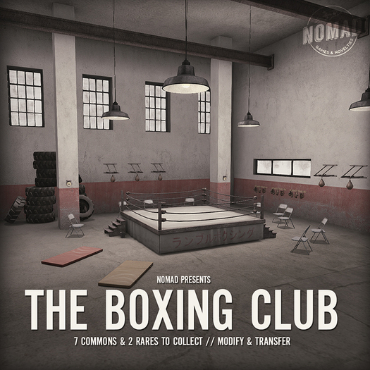 Second Life Marketplace - NOMAD // THE BOXING CLUB // A RARE
