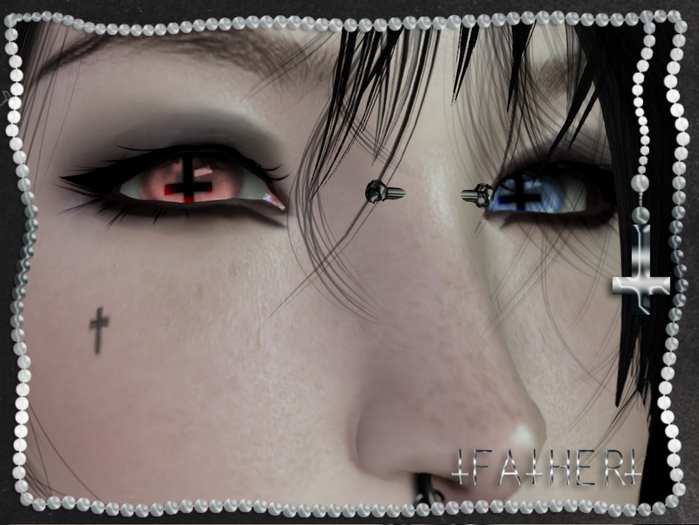 Second Life Marketplace - +FATHER+ - Pastel Cross Eyes