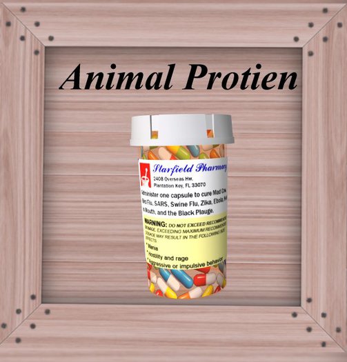 Second Life Marketplace - animal protien DFS storage vendor crate ...