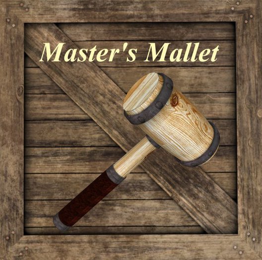 Second Life Marketplace - master's Mallet [g&s] storage vendor crate ...