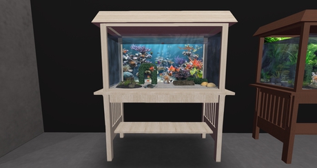 Second Life Marketplace - CB26 - FISH TANK WITH ANIMATED WATER ...