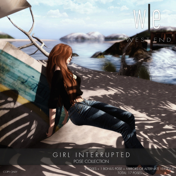 Second Life Marketplace - [ west end ] Poses - Girl Interrupted - Pose ...