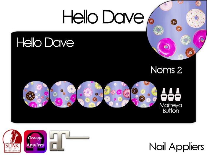 Second Life Marketplace - Hello Dave - Nail Appliers - Noms 2