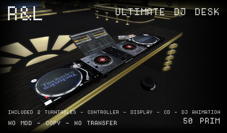Second Life Marketplace - R&L ULTIMATE DJ DESK
