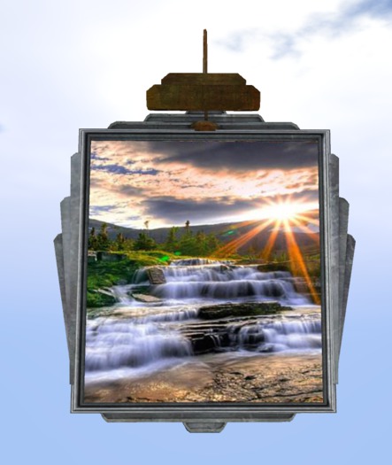 Second Life Marketplace - ANIMATED GIF WATERFALL INCUD MESH FRAME