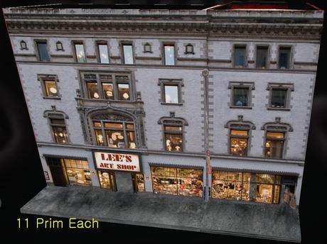 Second Life Marketplace - 2H Building - Lee's Art Shop 2 Building Set