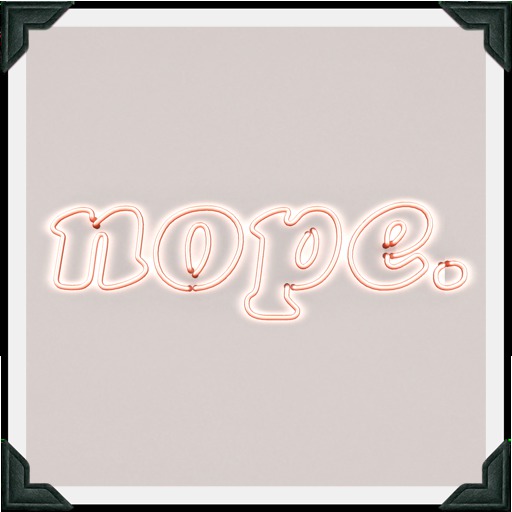 Second Life Marketplace - floorplan. neon nope [box]