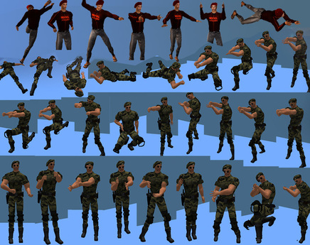 Second Life Marketplace - 80 poses and animations combat