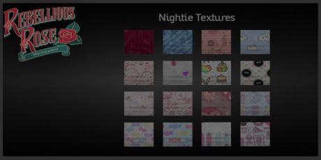 Second Life Marketplace - ~Rebellious Rose~ Bailey Nightie V2 - So Kawaii