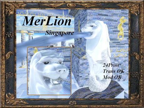 Second Life Marketplace - Merlion White