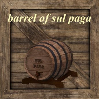Second Life Marketplace - sul paga barrel40