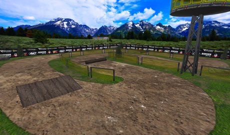 Second Life Marketplace - 1/4 SIM Skybox Raceway "Dirt Track" - QUARTER ...