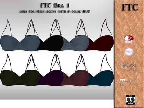 Second Life Marketplace - FTC Bra 1