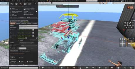 Second Life Marketplace - car and driver