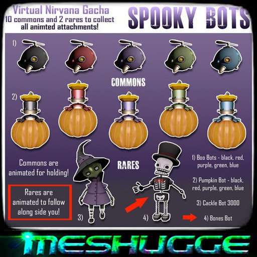 Second Life Marketplace - [VN] Boo Bot - Purple