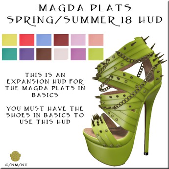 Second Life Marketplace - BM Magda Plats SS18 HUD
