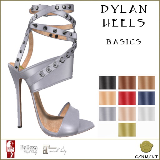 Second Life Marketplace - BM Dylan Heels Basics