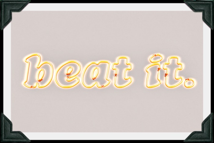 Second Life Marketplace - floorplan. neon beat it [box]