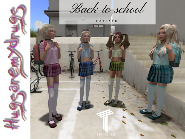 Second Life Marketplace - Back-to-School Uniform 11,943,936 ...