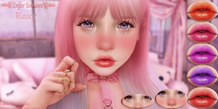 Second Life Marketplace - (Enfer Sombre*) Catwa Skin Applier - Mocha ...