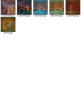 Second Life Marketplace - Distressed Rust Textures