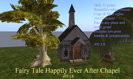 Second Life Marketplace - Church Victorian Fairy Tale Happily Ever ...