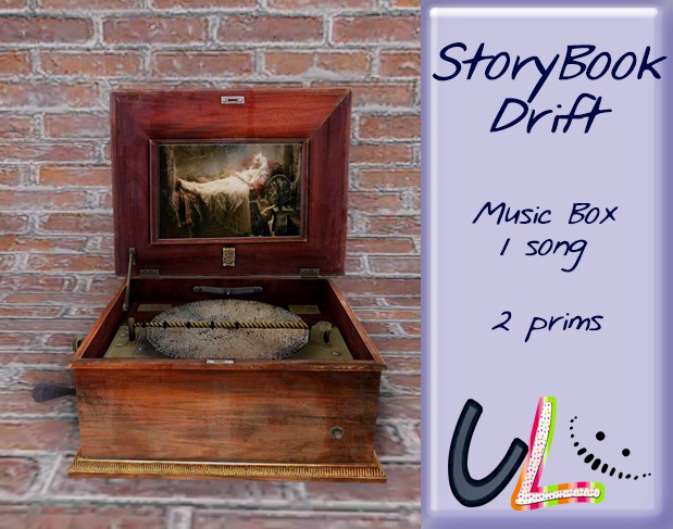 Second Life Marketplace - {CL} Music Box - Storybook Rift Music Box