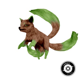 Second Life Marketplace - Kindred Kitsunes 20. Earth Kit Head Clinger ...