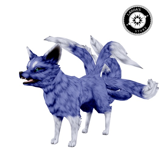 Second Life Marketplace - Kindred Kitsunes Water Kitsune Companion RARE ...