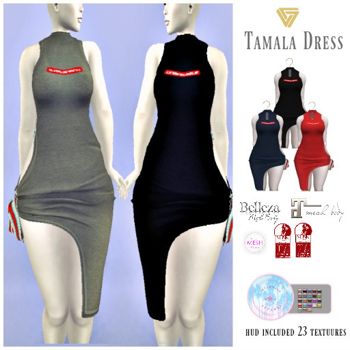 Second Life Marketplace - Sevyn East Tamala Dress