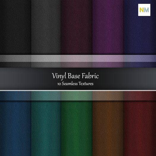 Second Life Marketplace - Vinyl Base 10 Seamless Fabric Textures NM