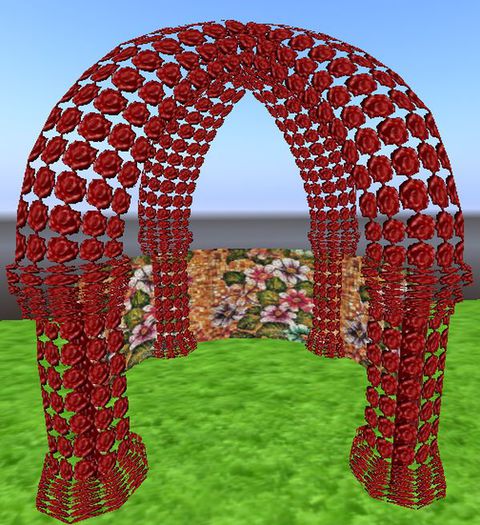 Second Life Marketplace - CROWN SHAPE Arch Party Decorating